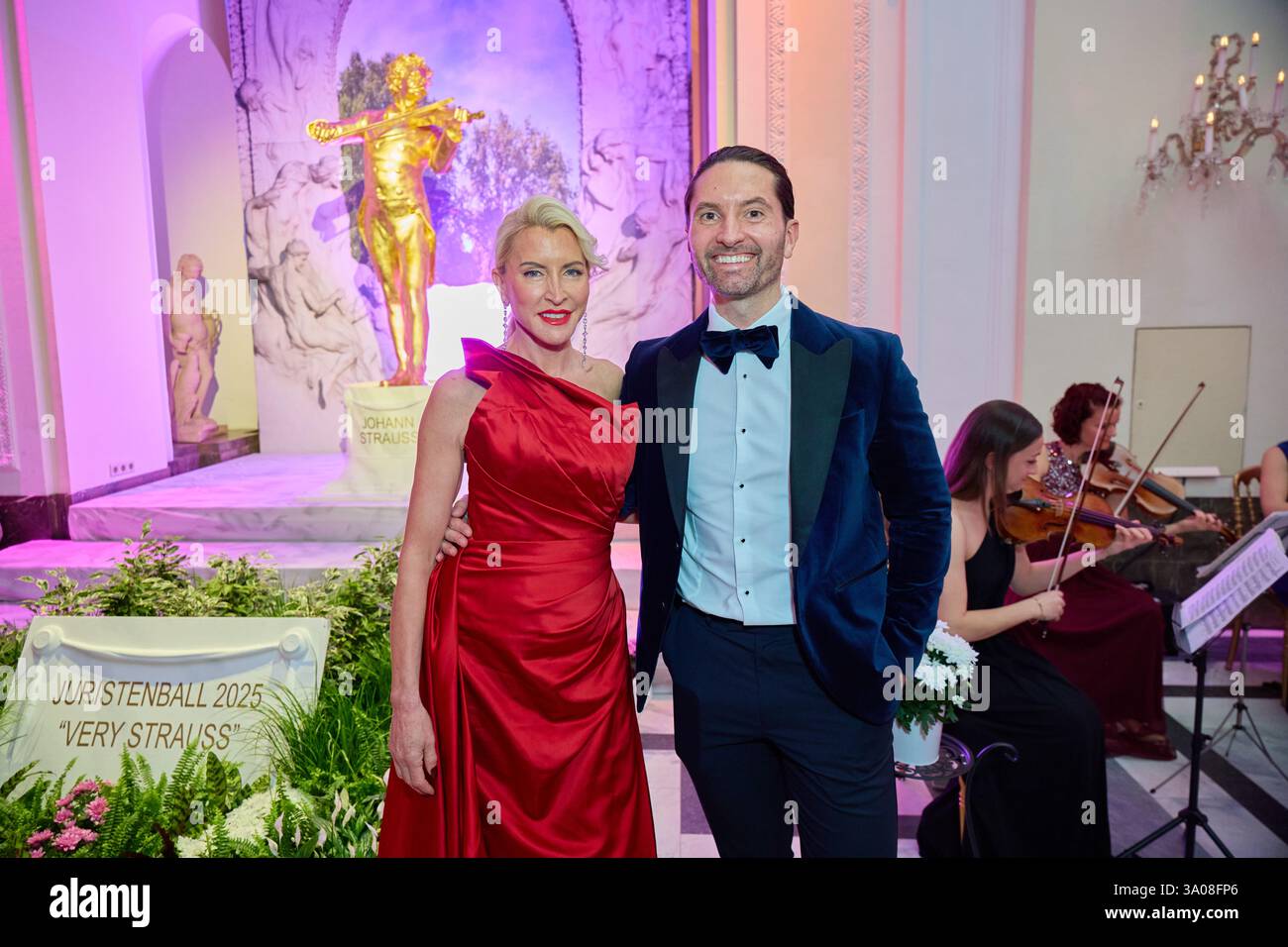 Lawyers' Ball 2025 under the motto "VERY STRAUSS!" at Hofburg in Vienna, Ausria, on 1 March 2025 ...