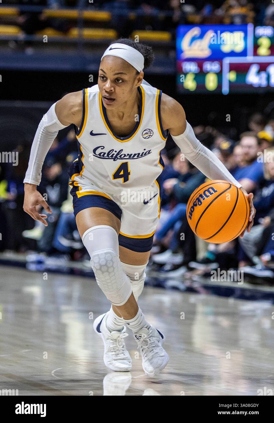 March 02 2025 Berkeley CA, USA California Golden Bears guard Kayla ...