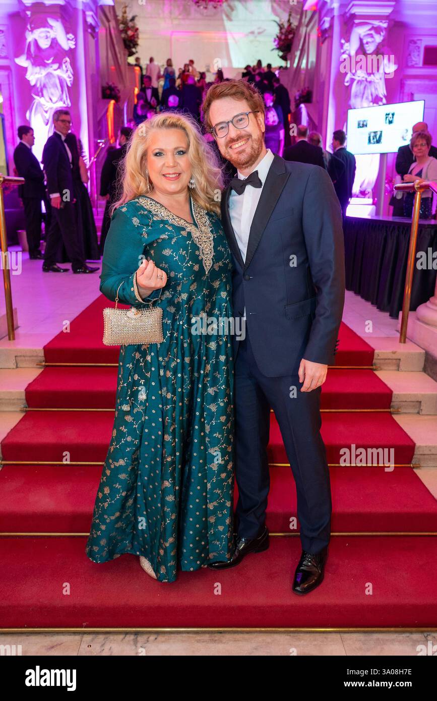Vienna, Austria. 01st Mar, 2025. Lawyers' Ball 2025 under the motto ...