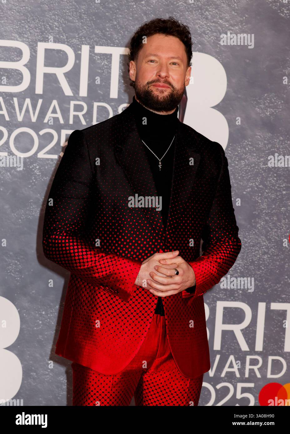 London, UK. 01st Mar, 2025. Calum Scott attends The BRIT Awards 2025 at The O2 in Greenwich ...