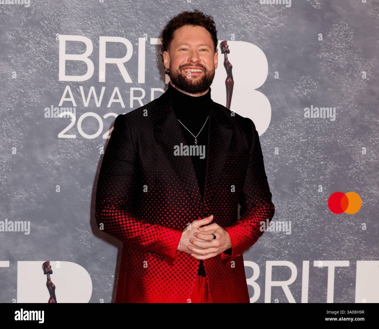 Calum Scott attends The BRIT Awards 2025 at The O2 in Greenwich, London ...