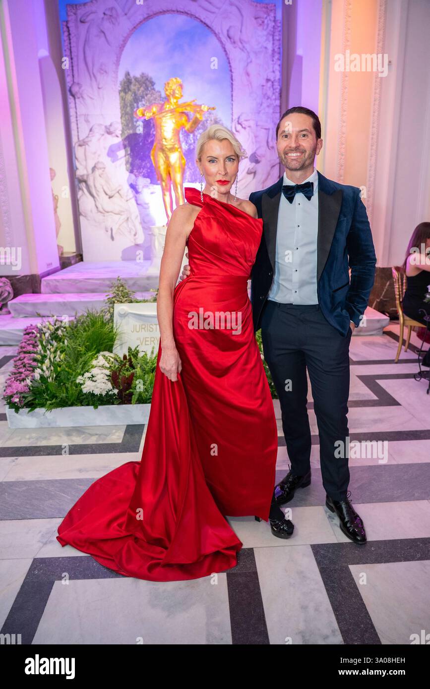 Vienna, Austria. 01st Mar, 2025. Lawyers' Ball 2025 under the motto ...