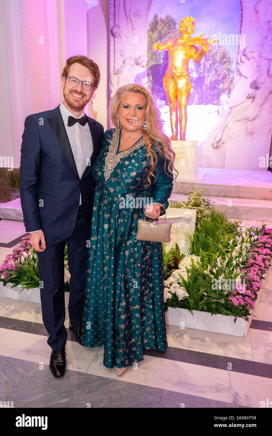 Vienna, Austria. 01st Mar, 2025. Lawyers' Ball 2025 under the motto ...