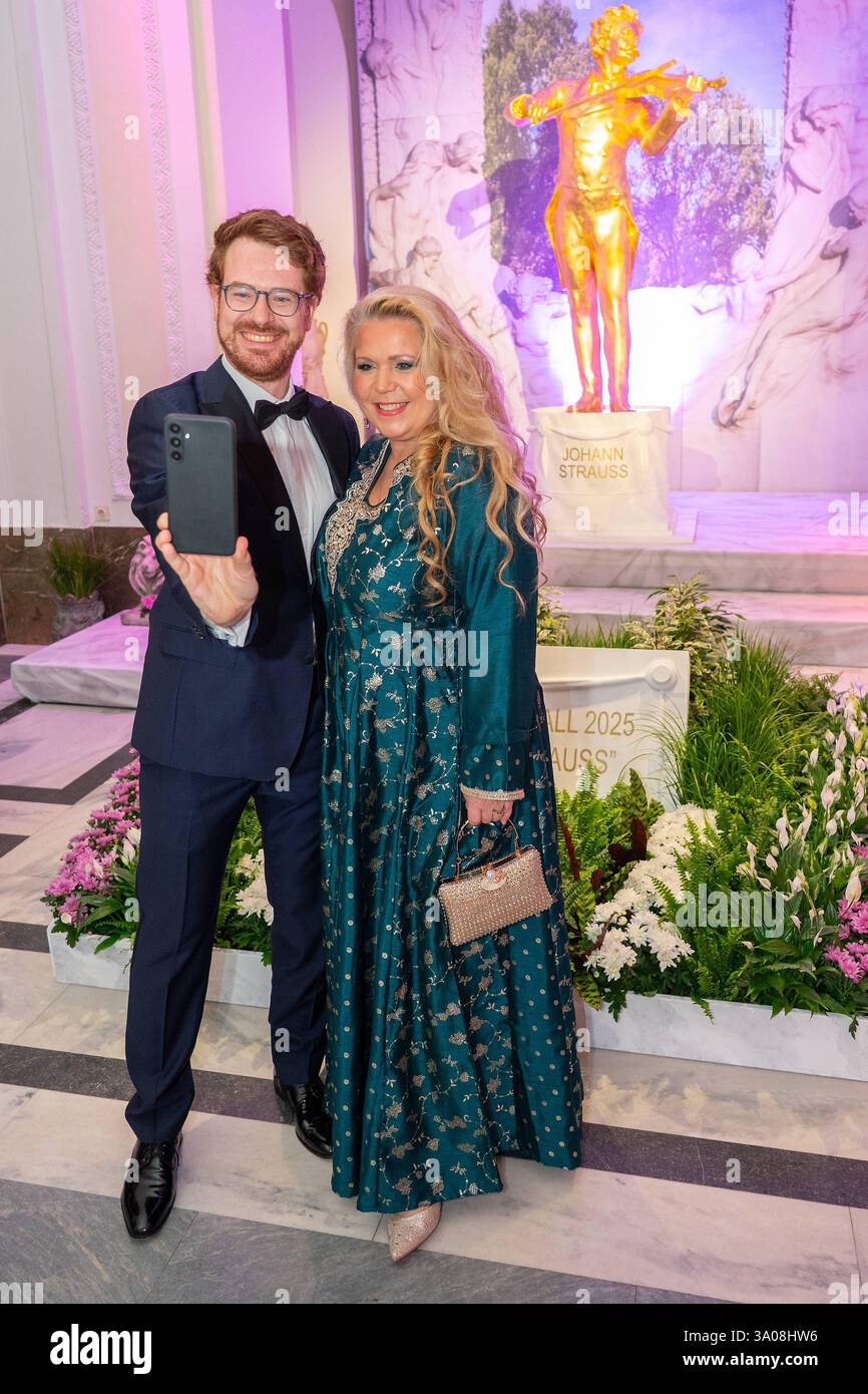 Vienna, Austria. 01st Mar, 2025. Lawyers' Ball 2025 under the motto ...