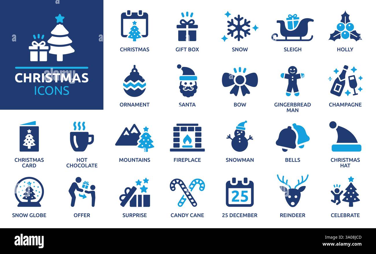 Set bells icon Stock Vector Images - Alamy