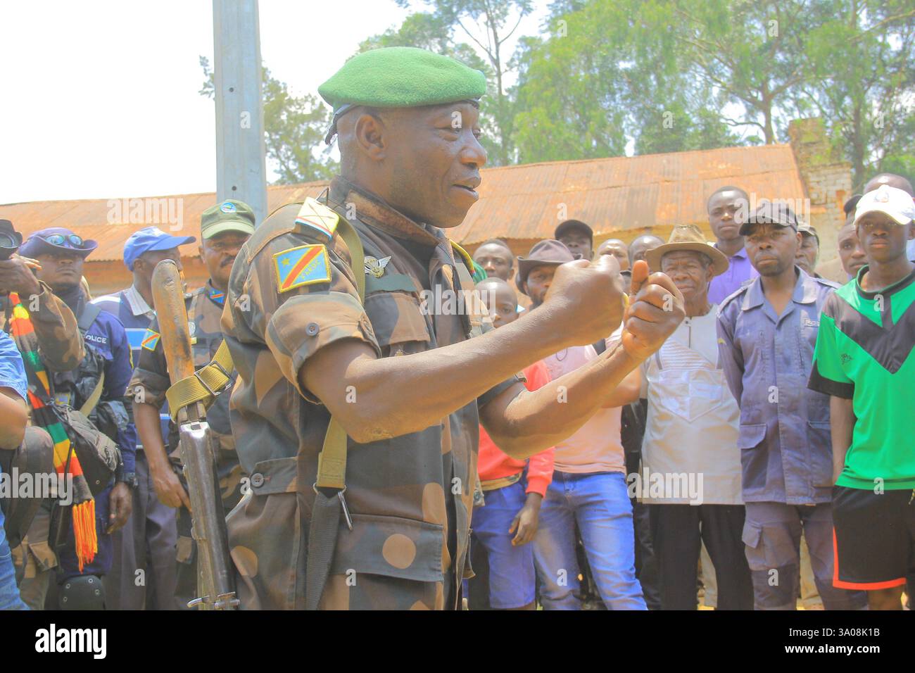 DRC soldiers court trial after they runned from M23 rebels group. The ...