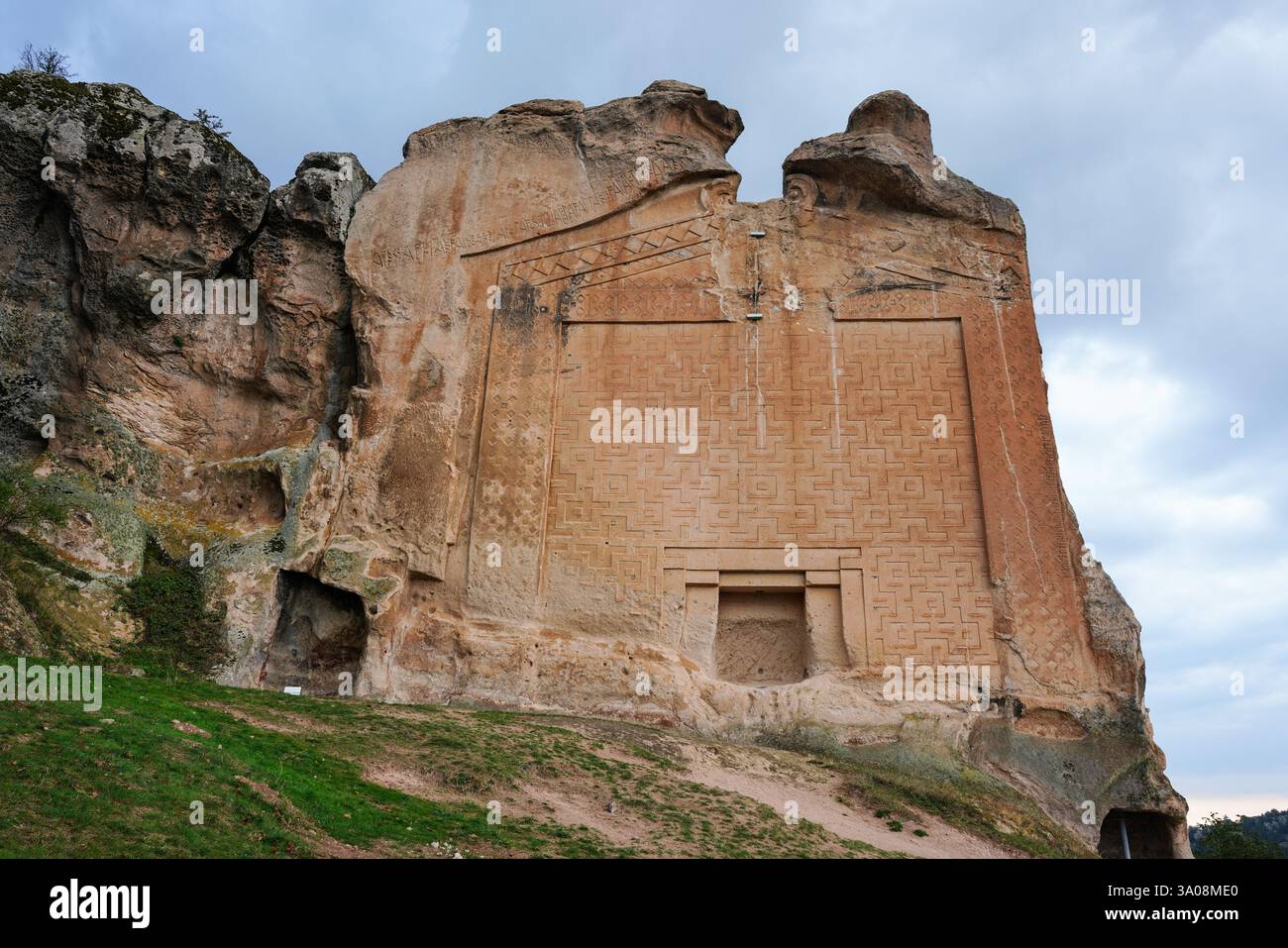 Midas Monument in Phrygian Valley, Eskisehir City, Turkiye Stock Photo ...