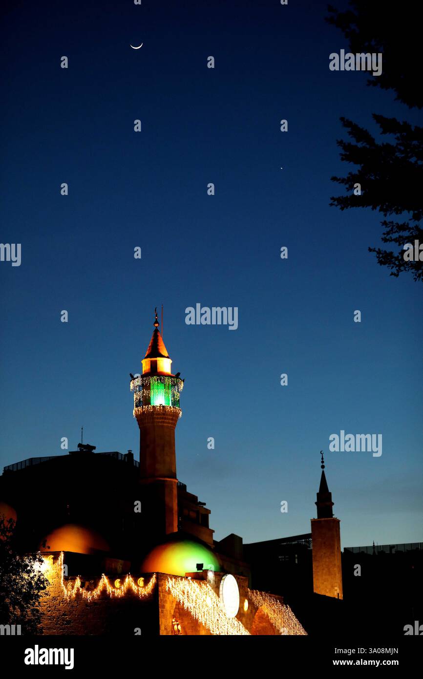 Beirut. 2nd Mar, 2025. This photo taken on March 2, 2025 shows a ...