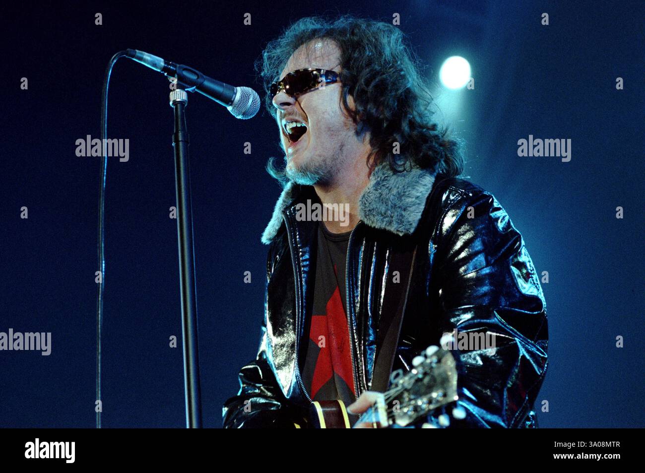 Milan Italy 17/02/1999: Zucchero Fornaciari,Italian singer,during the ...