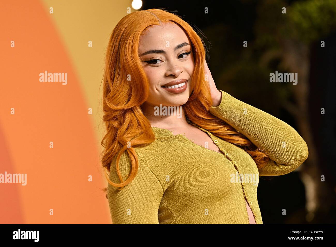 Ice Spice arrives at the Vanity Fair Oscar Party on Sunday, March 2 ...