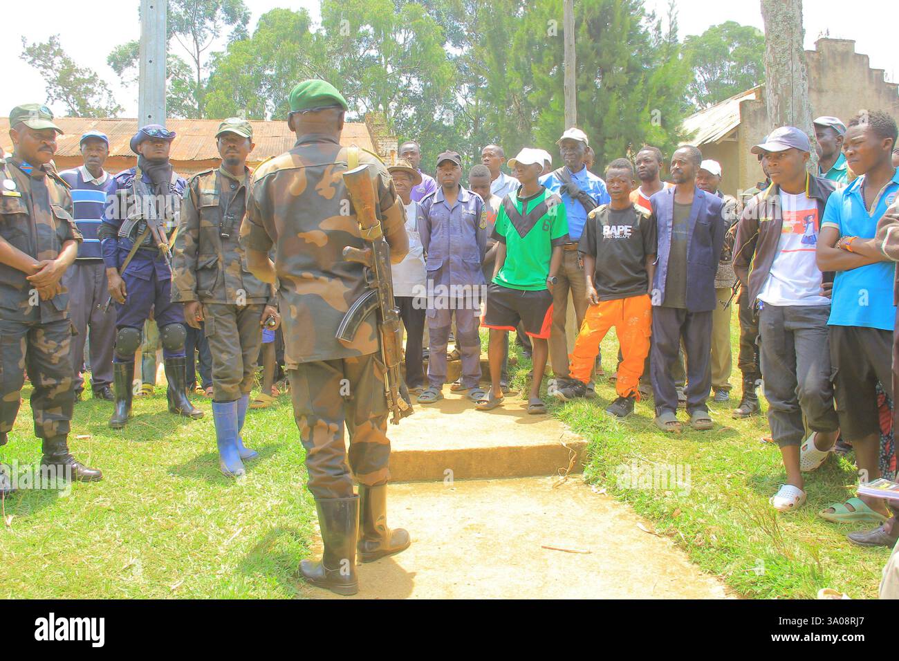 DRC soldiers court trial after they runned from M23 rebels group. The ...