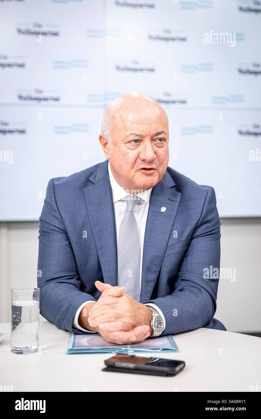 Christian Stocker, OEVP Head Office in Vienna, Austria, on 10 January ...