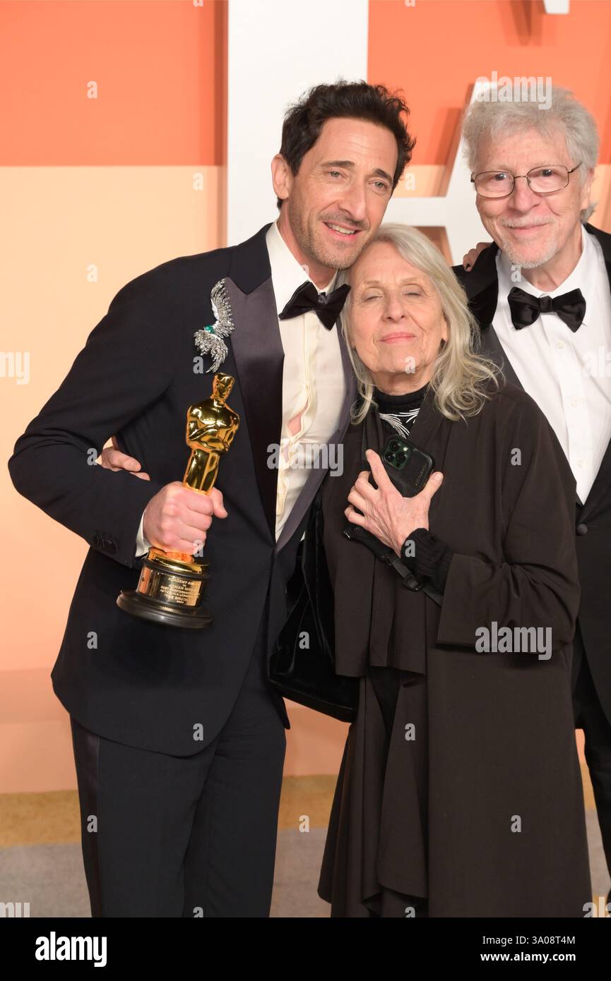 Los Angeles, USA. 02nd Mar, 2025. Los Angeles, CA. 02MAR2025: Adrien ...