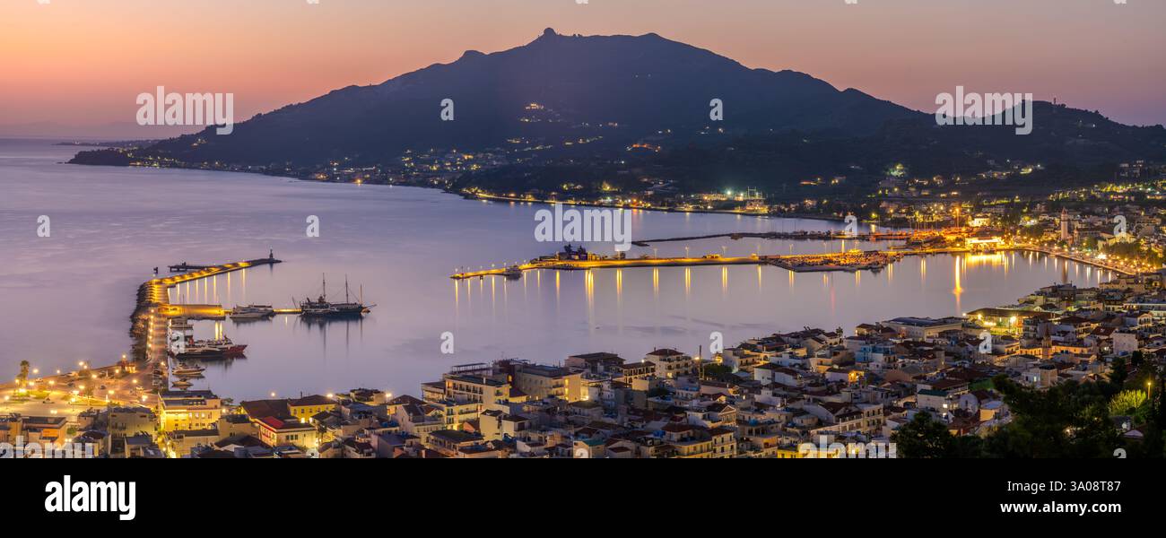 Zante town zakynthos panoramic hi-res stock photography and images - Alamy