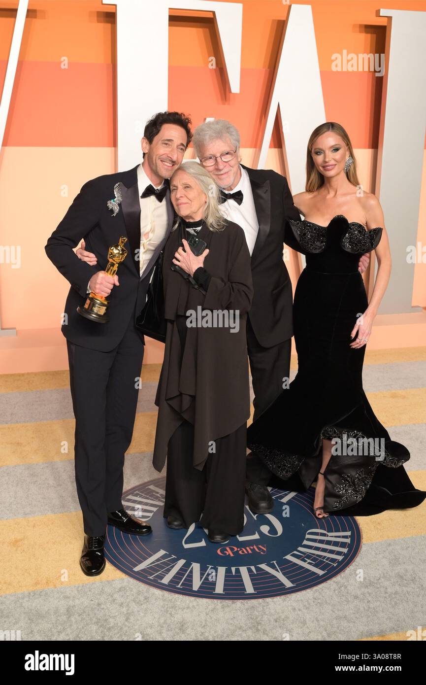 Los Angeles, USA. 02nd Mar, 2025. Los Angeles, CA. 02MAR2025: Adrien ...