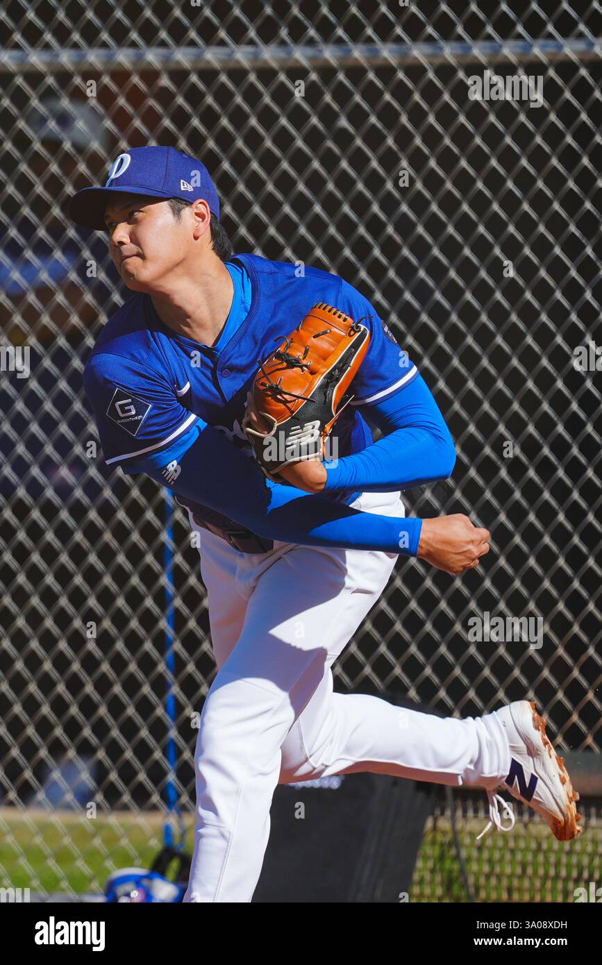 Shohei Ohtani (Dodgers), February 18, 2025 - MLB : Los Angeles Dodgers ...