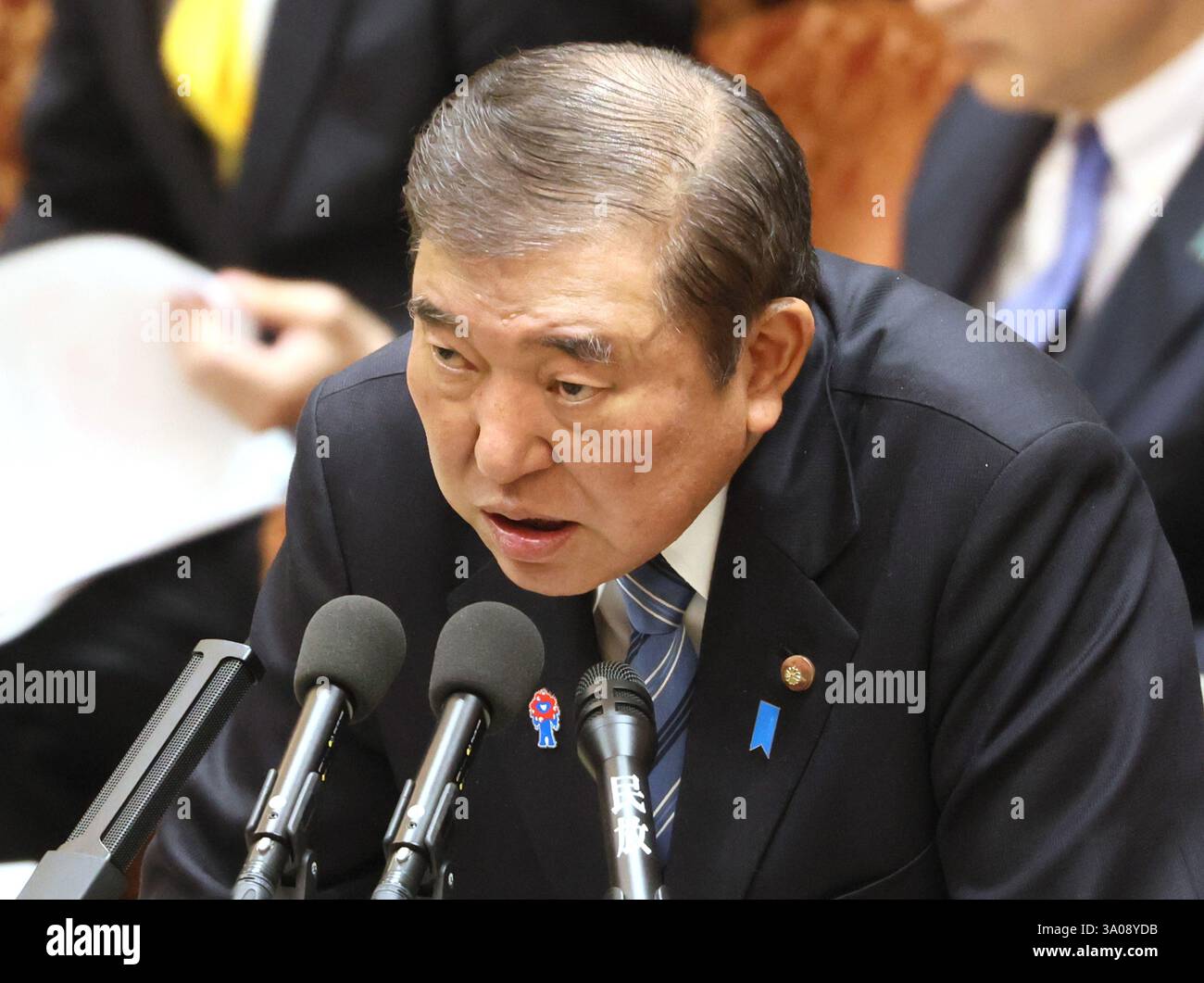 Tokyo, Japan. 3rd Mar, 2025. Japanese Prime Minister Shigeru Ishiba ...