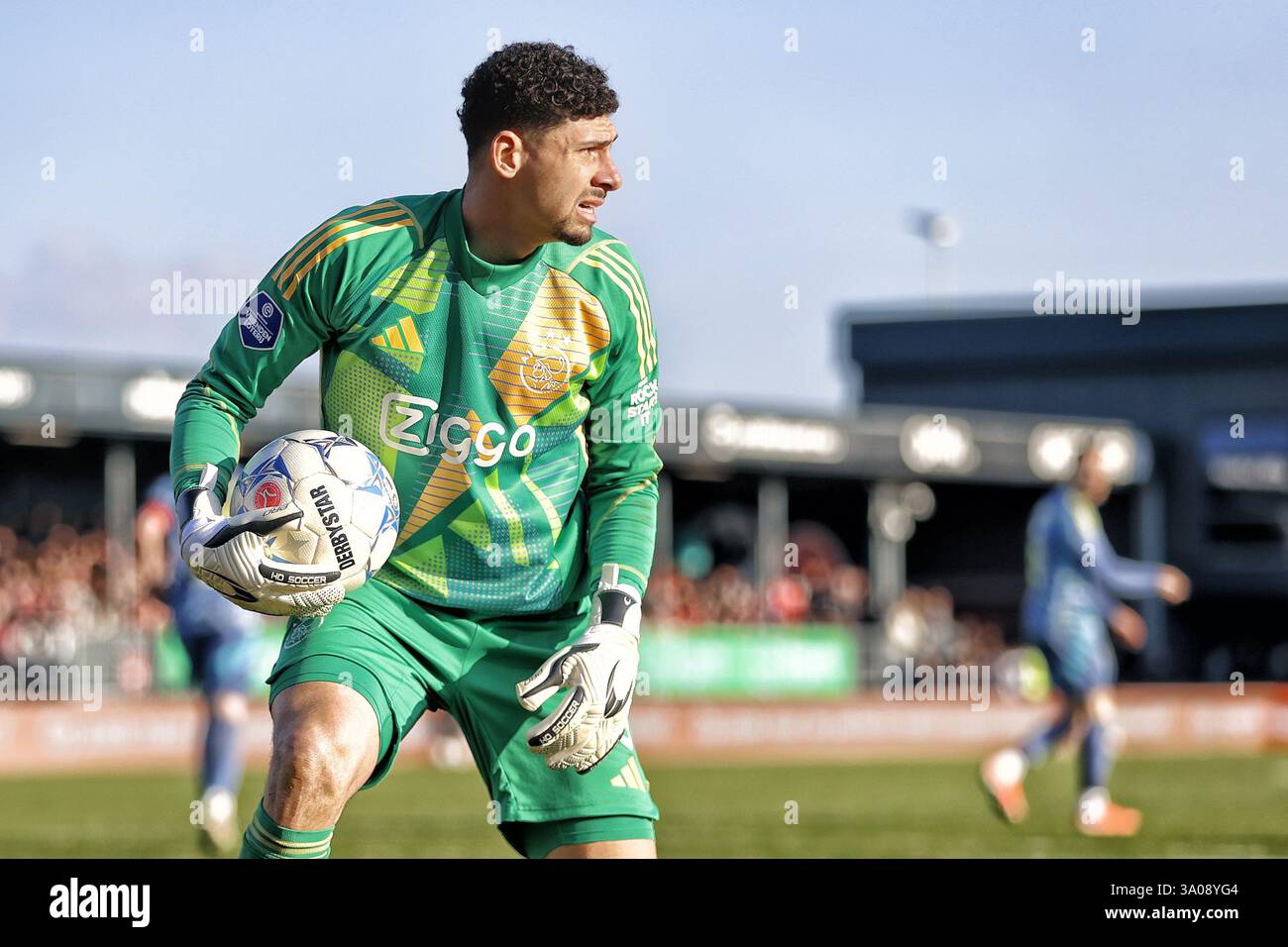 ALMERE, 02-03-2025 , Yanmar Stadium, Dutch Eredivisie Football season ...