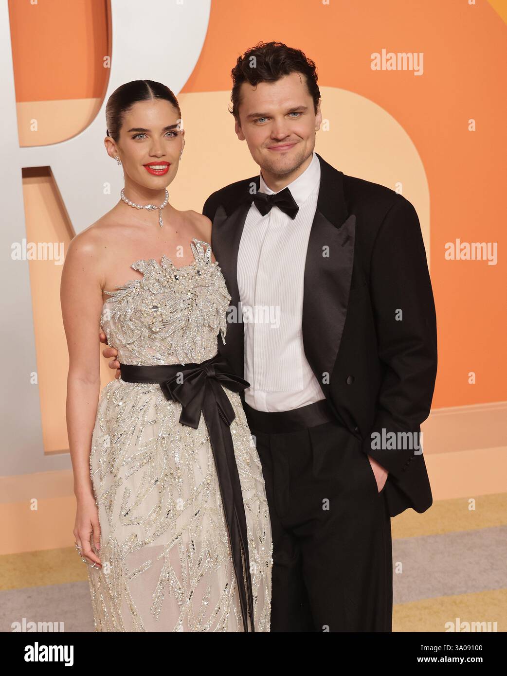Beverly Hills, USA. 02nd Mar, 2025. Sara Sampaio, Ray Nicholson attend ...