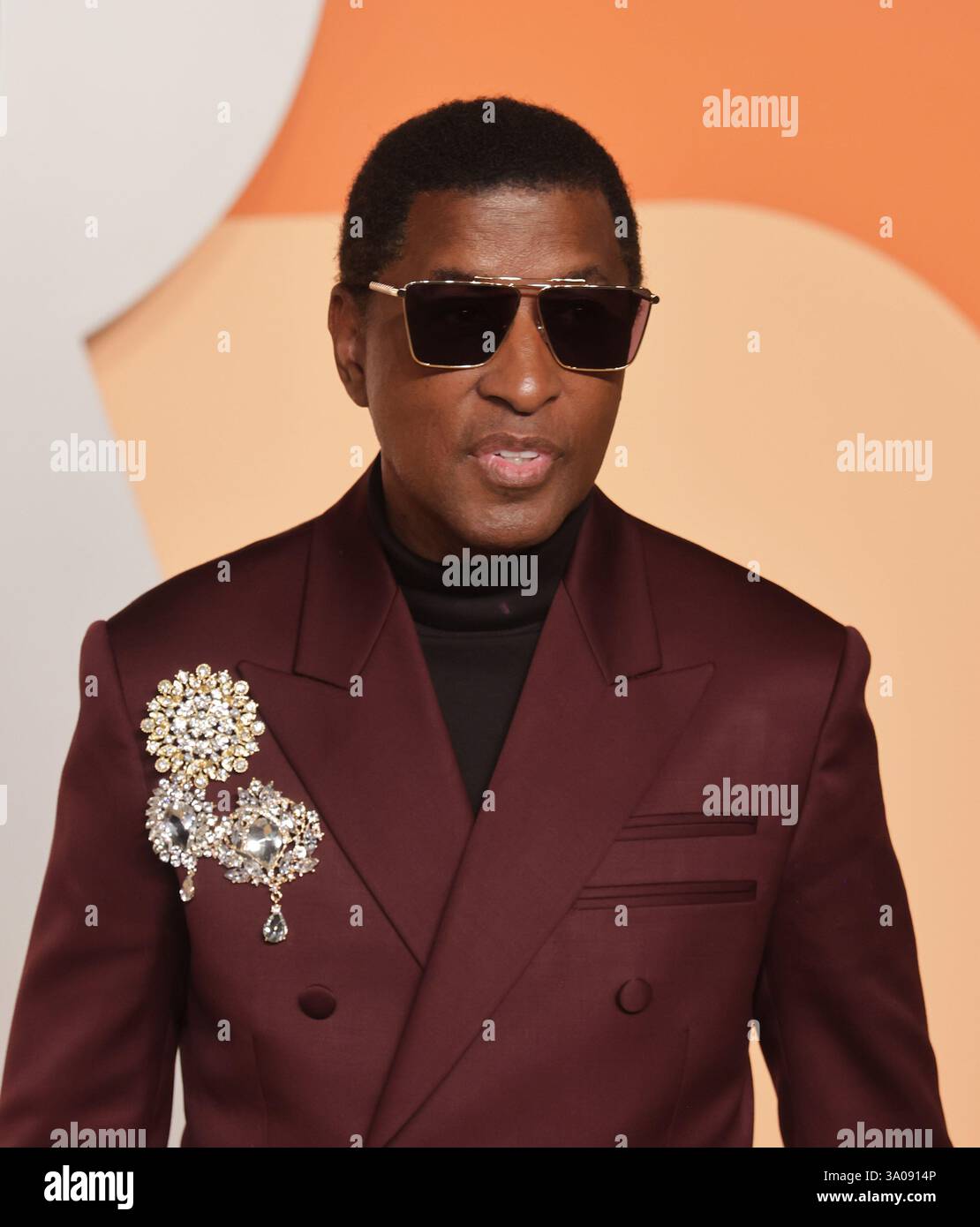 Babyface attends the 2025 Vanity Fair Oscar Party at Wallis Annenberg ...