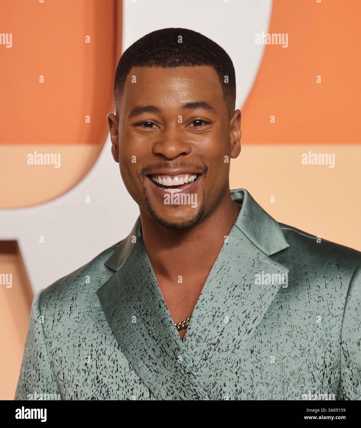 J. Alphonse Nicholson attends the 2025 Vanity Fair Oscar Party at ...