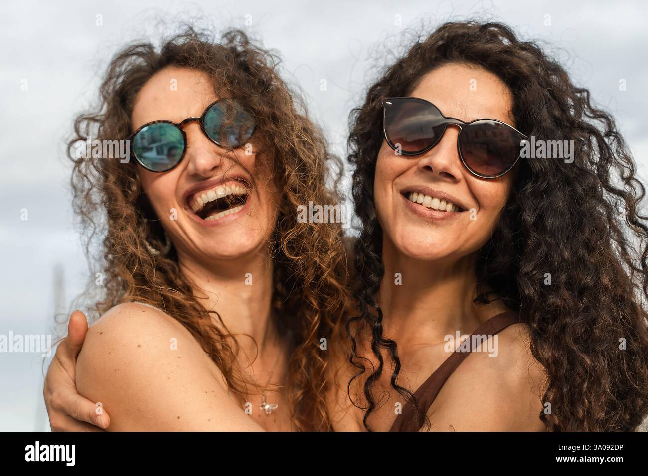 Warm and genuine emotions between friends hi-res stock photography and ...