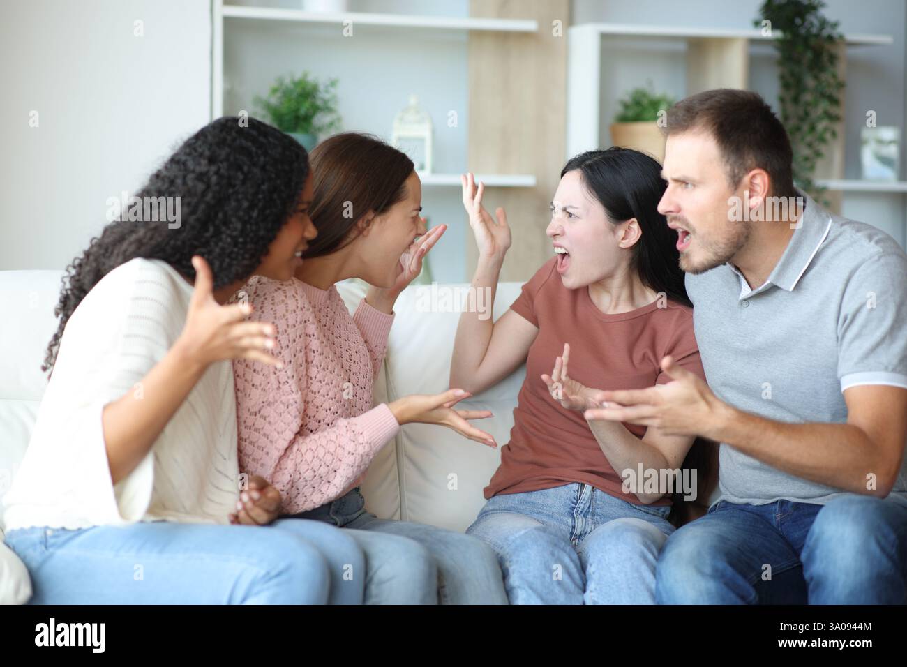Conflict disagreement enemies fighting hi-res stock photography and ...