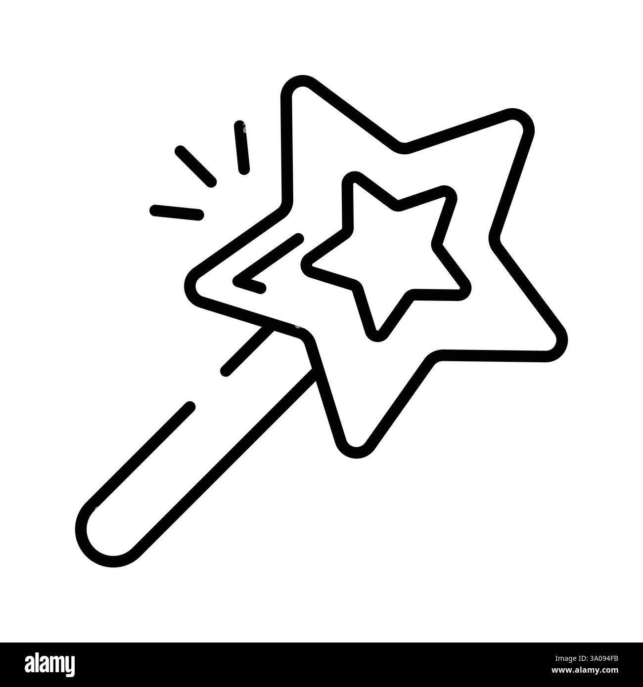 Magic wand stick vector, get hold on this amazing icon of magic stick ...