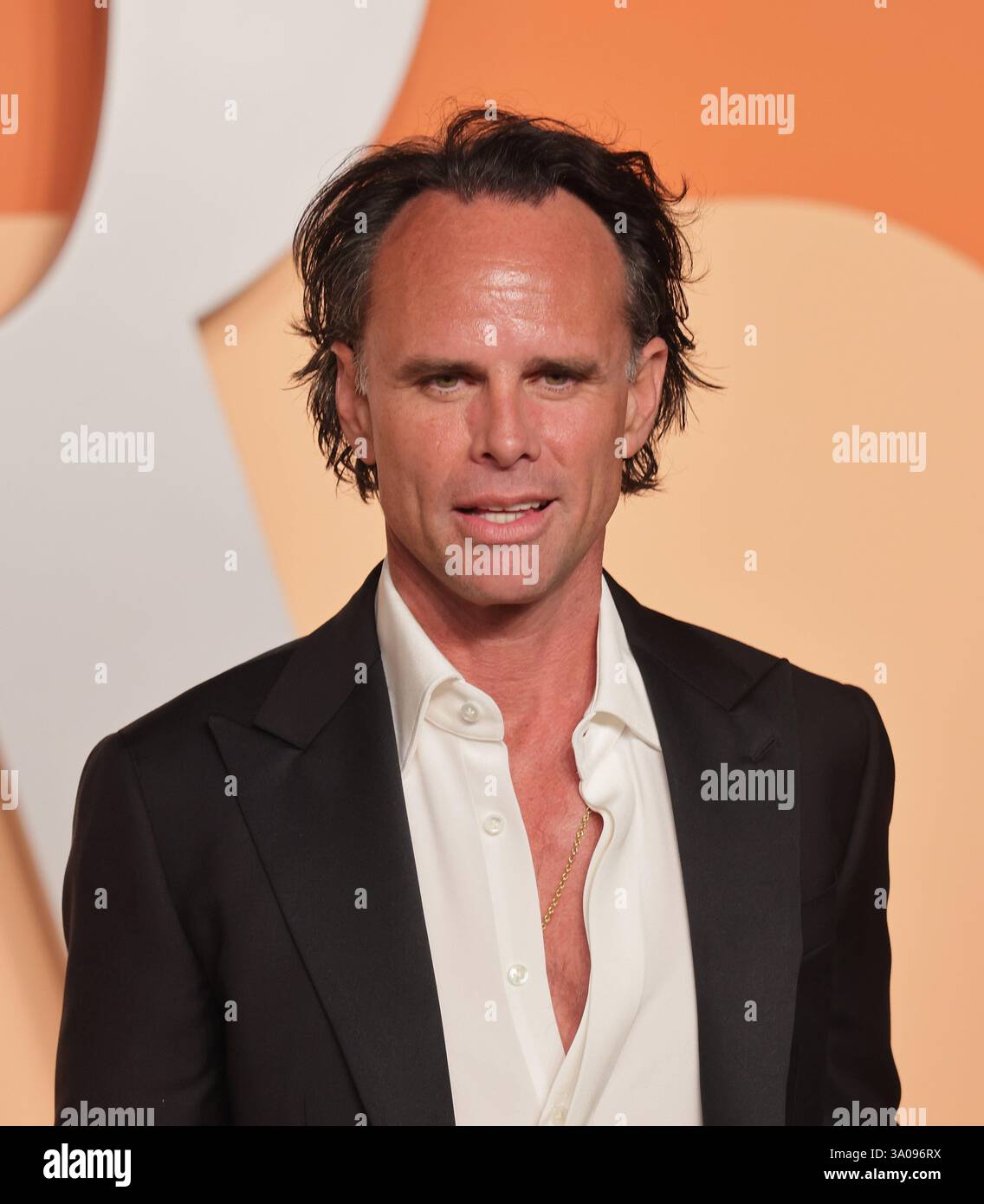 Walton Goggins attends the 2025 Vanity Fair Oscar Party at Wallis ...