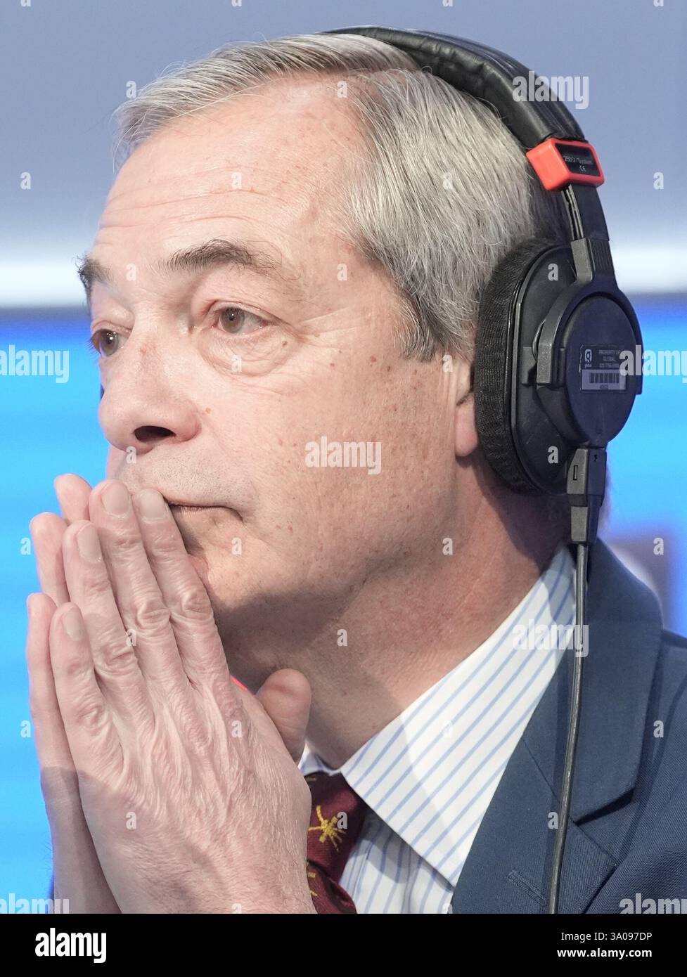 Reform UK leader Nigel Farage during an appearance on LBC's Nick ...