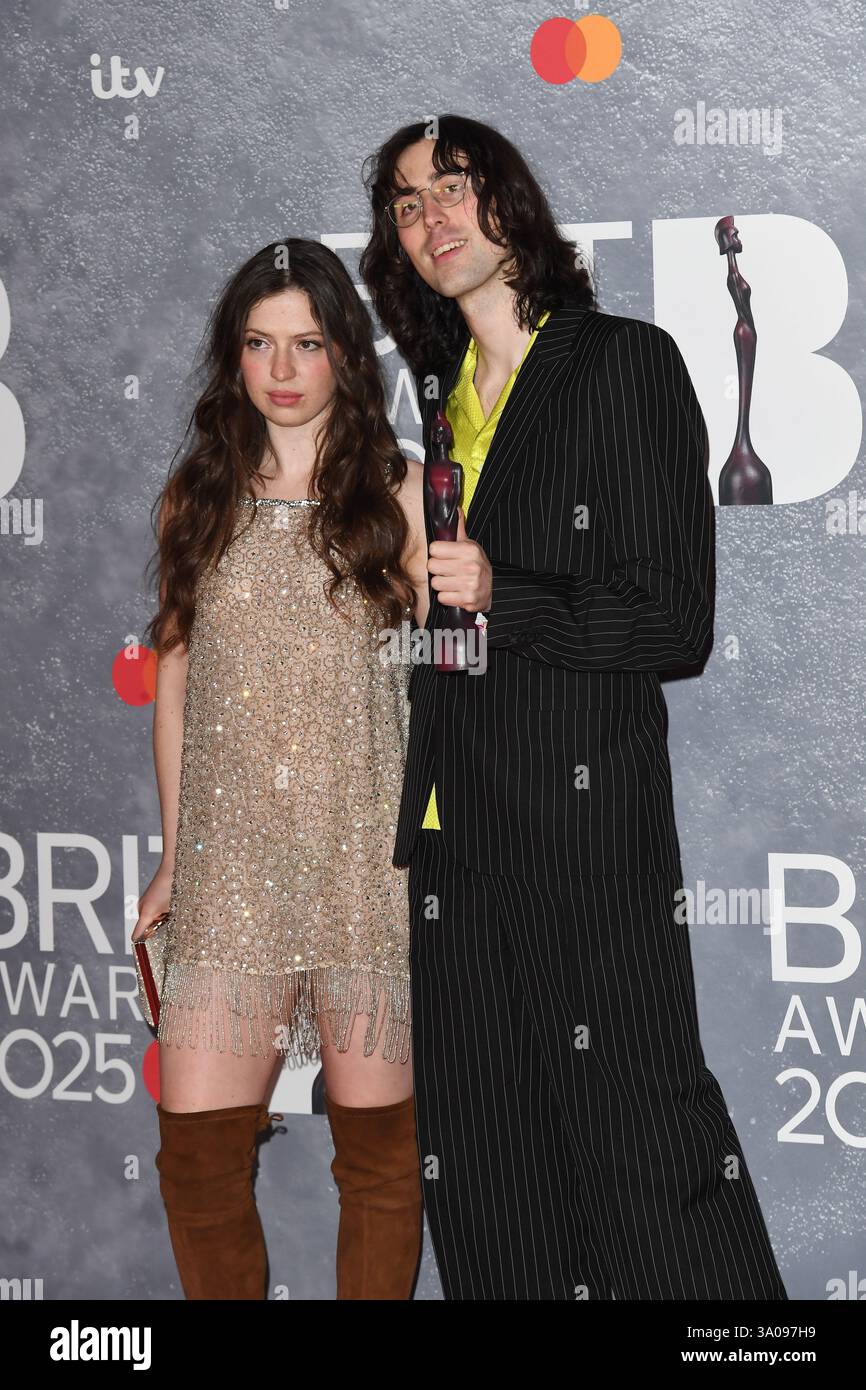 UK. 01st Mar, 2025. LONDON, ENGLAND - MARCH 01: Lizzy McAlpine and A. G ...