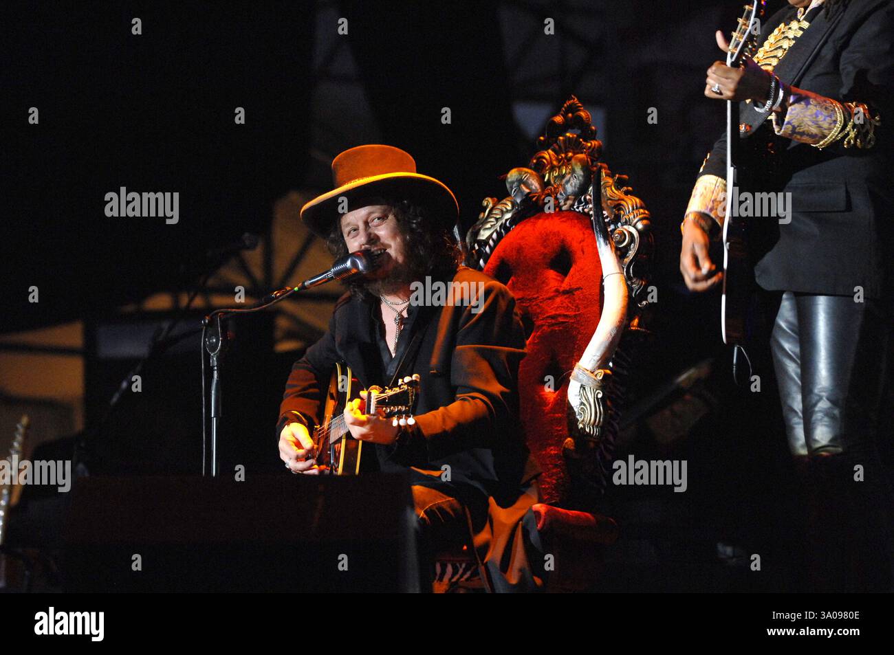 Milan Italy 08/06/2007 : Zucchero Fornaciari,Italian singer,during the ...