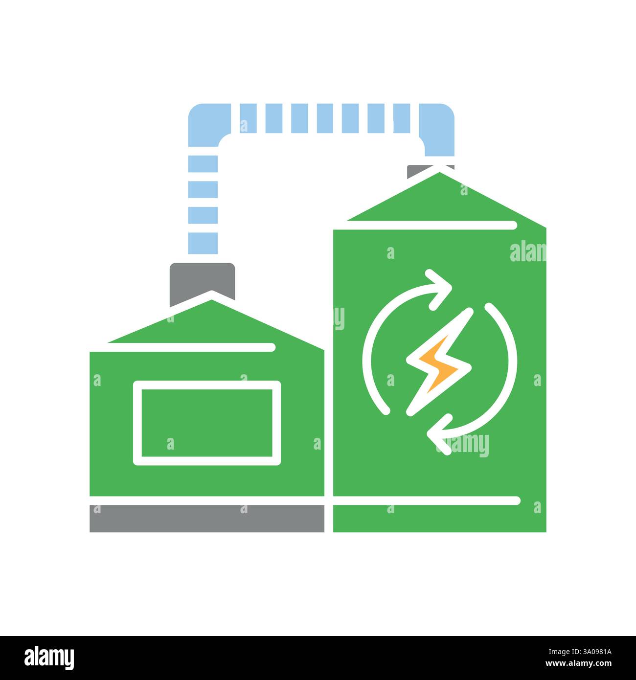 Biogas generators Stock Vector Images - Alamy