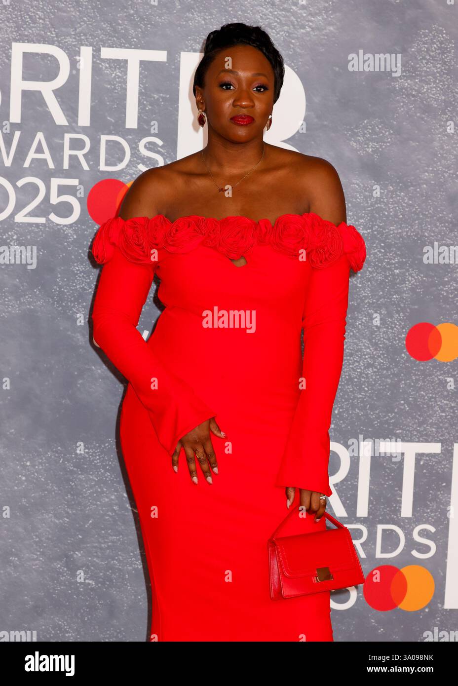 Remel London attends The BRIT Awards 2025 at The O2 in Greenwich ...
