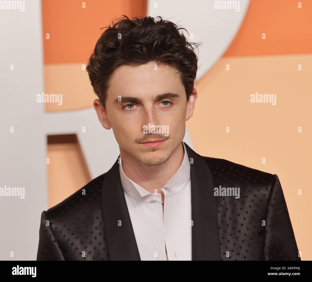 Timothee chalamet oscar 2025 hi-res stock photography and images - Alamy