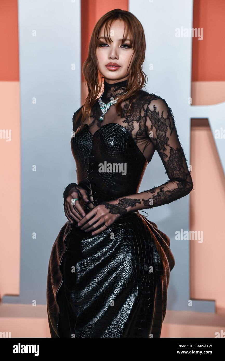 USA. 02nd Mar, 2025. Lisa, Lalisa Manoban, walking on the red carpet at ...