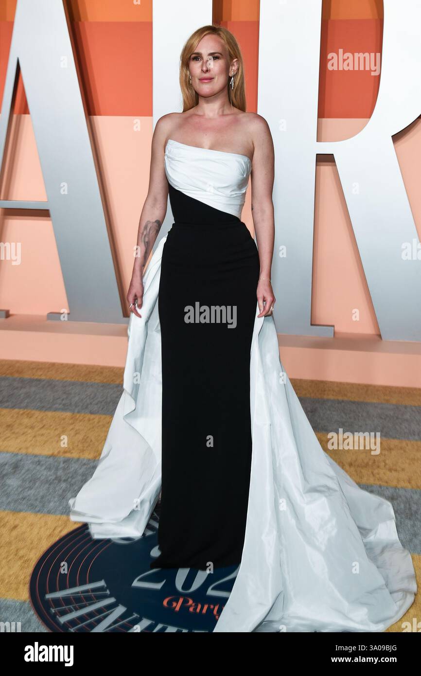 USA. 02nd Mar, 2025. Rumer Willis walking on the red carpet at the 2025 ...