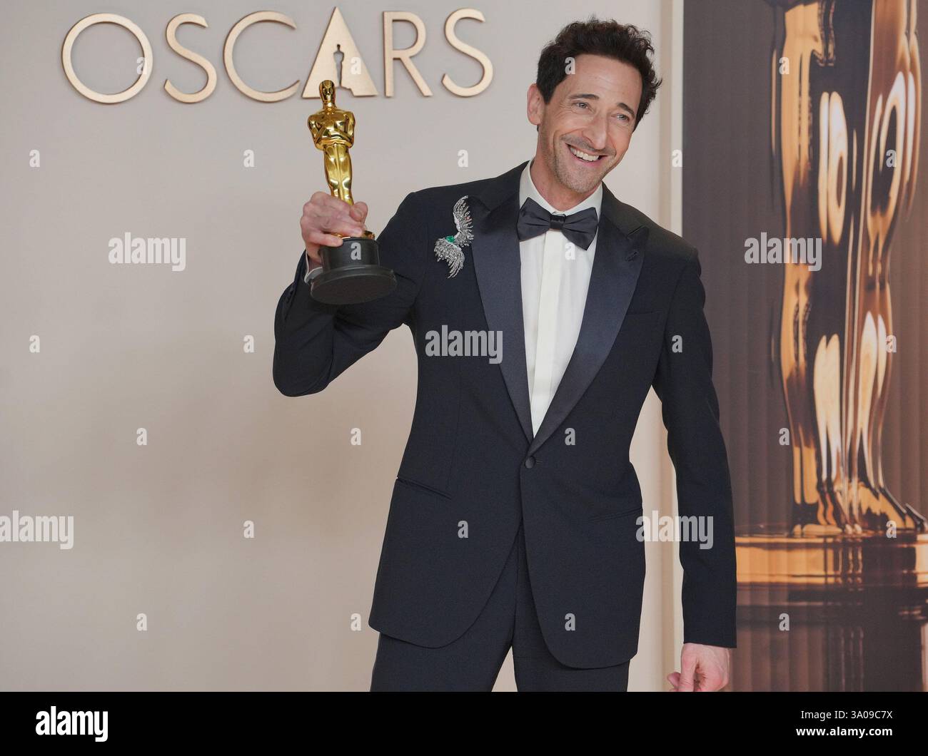 Los Angeles, USA. 02nd Mar, 2025. Adrien Brody, winner of the Best Actor in a Leading Role for ...