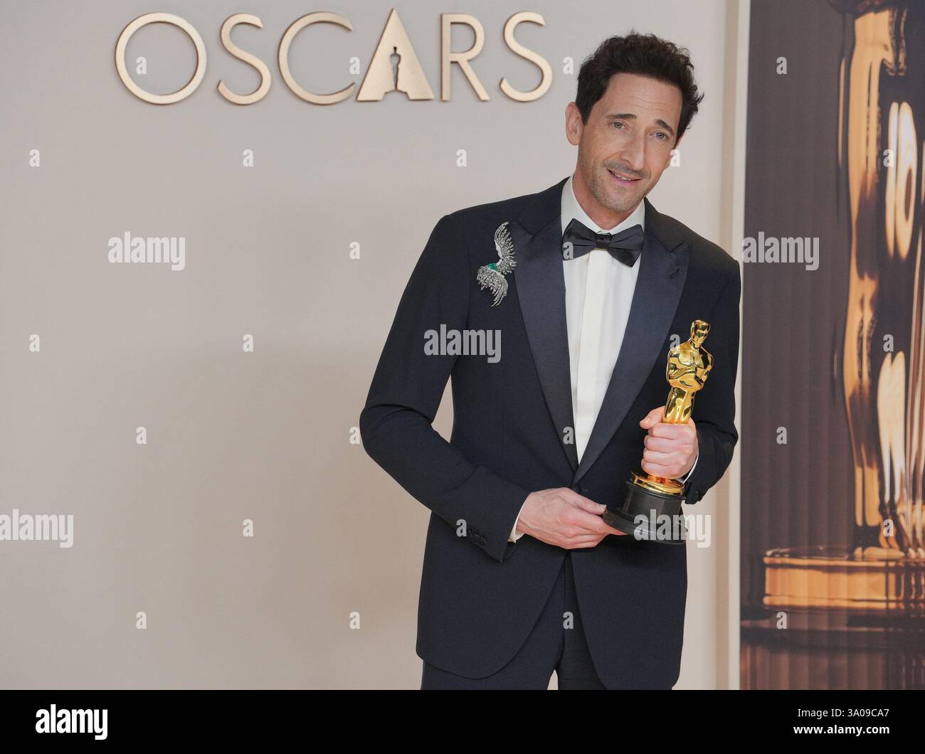 Los Angeles, USA. 02nd Mar, 2025. Adrien Brody, winner of the Best Actor in a Leading Role for ...