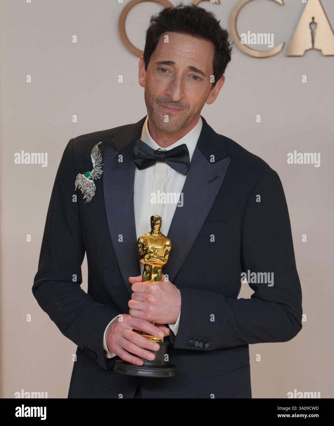 Los Angeles, USA. 02nd Mar, 2025. Adrien Brody, winner of the Best Actor in a Leading Role for ...