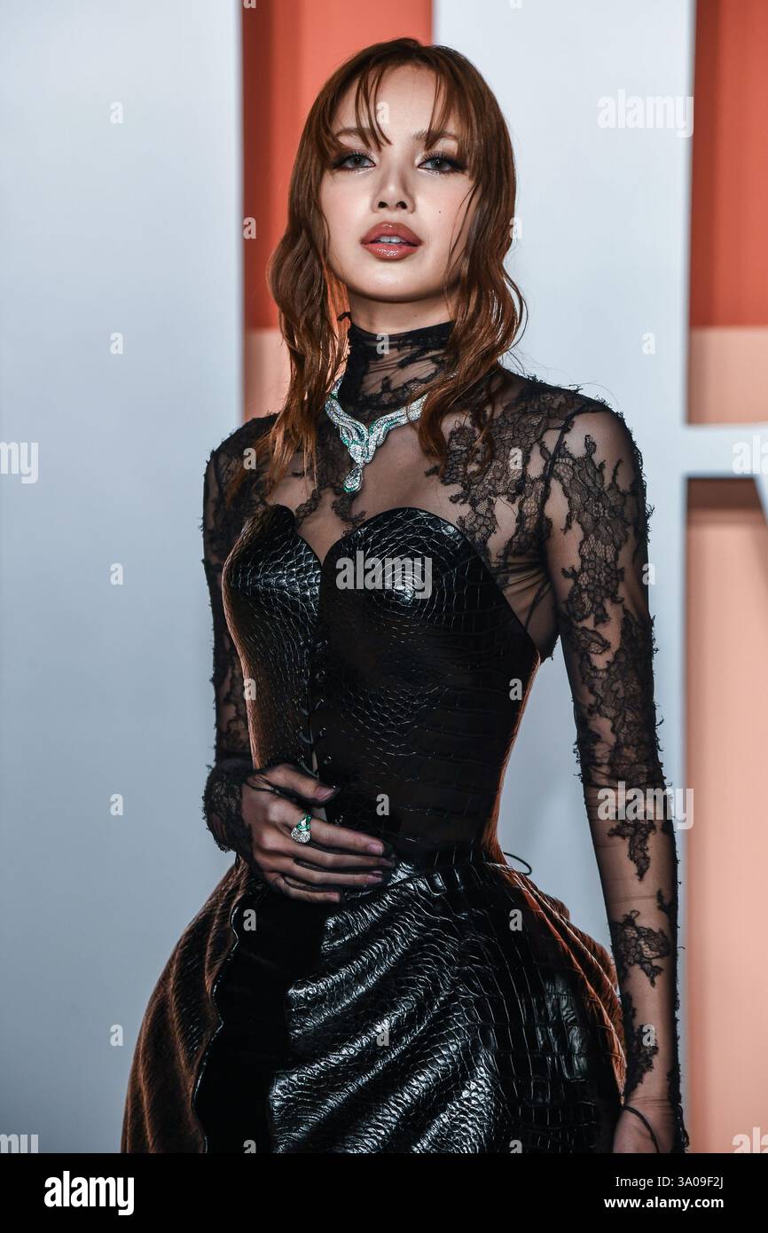 USA. 02nd Mar, 2025. Lisa, Lalisa Manoban, walking on the red carpet at ...