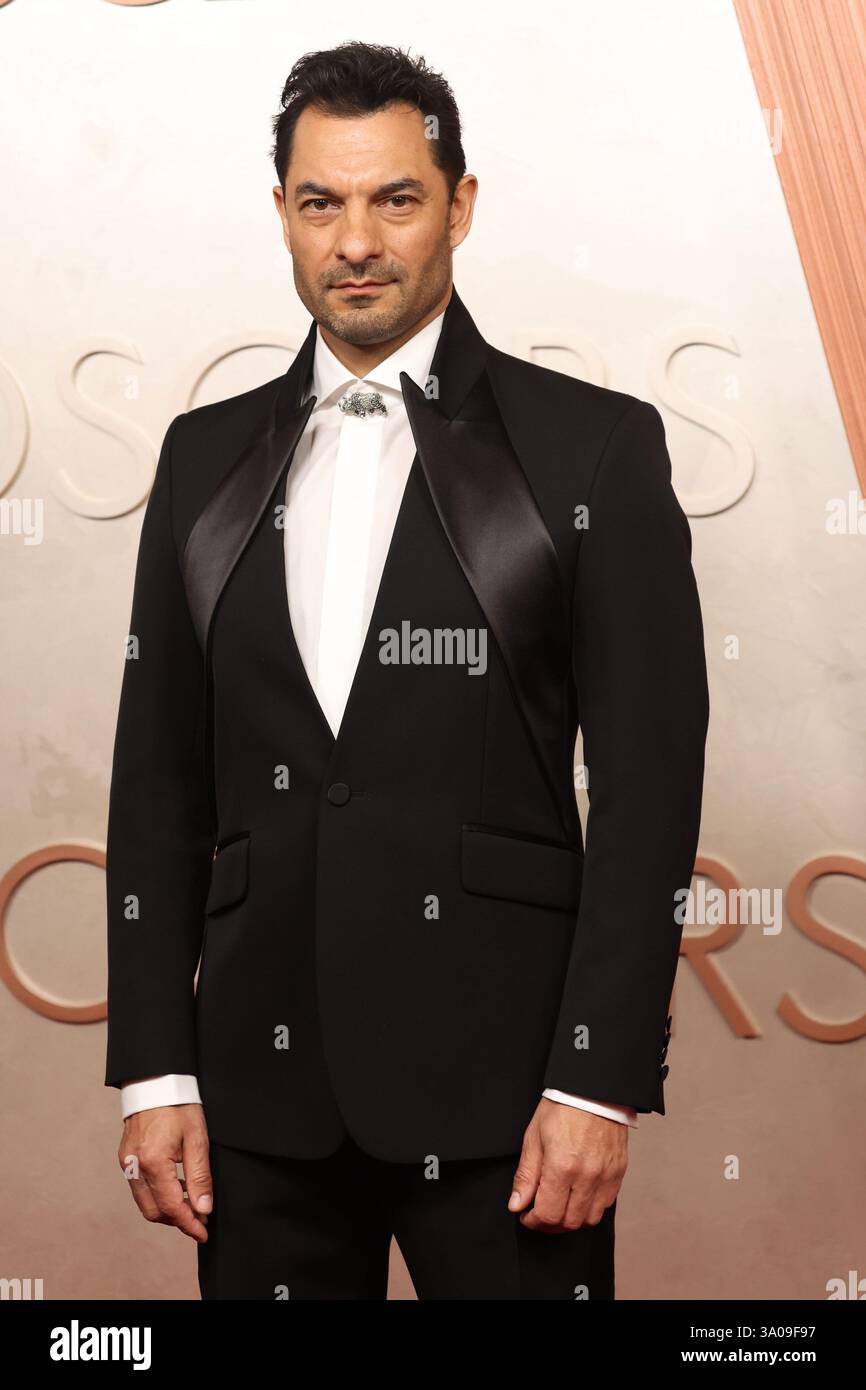 Los Angeles, USA. 2, March, 2025. Pictured left to right, Darwin Shaw ...