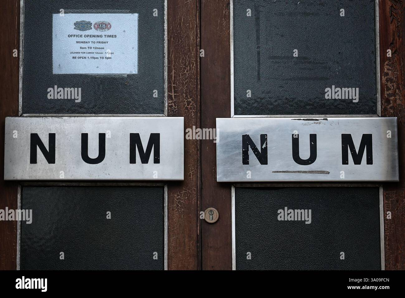 NUM entries doors during the 40th anniversary of the conclusion of the ...