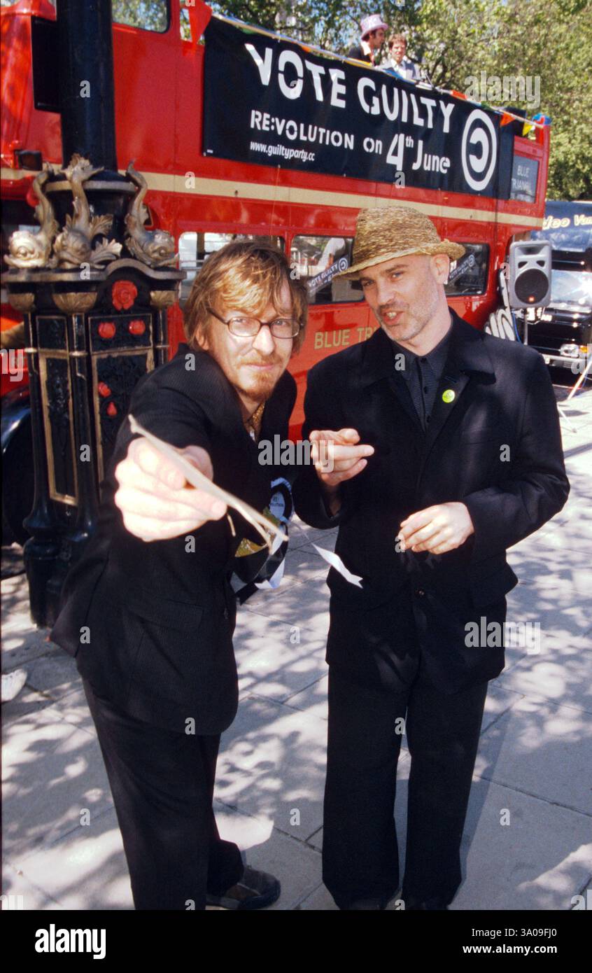 Coldcut promoting their political single-Coldcut And The Guilty Party ...