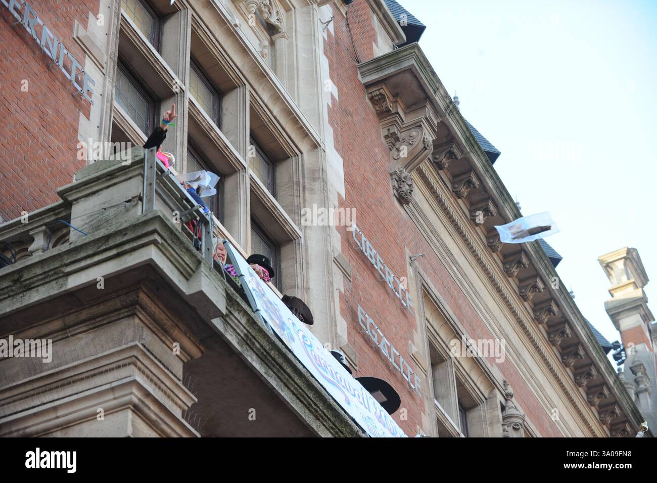 The carnival of Dunkerque, traditionnal party part of the local culture ...
