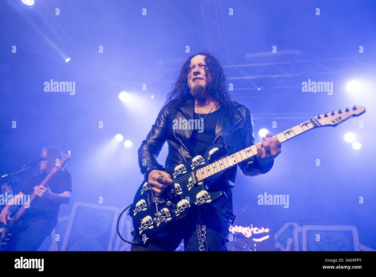 February 20, 2025: Queensrÿche guitarist Michael Wilton plays a concert ...