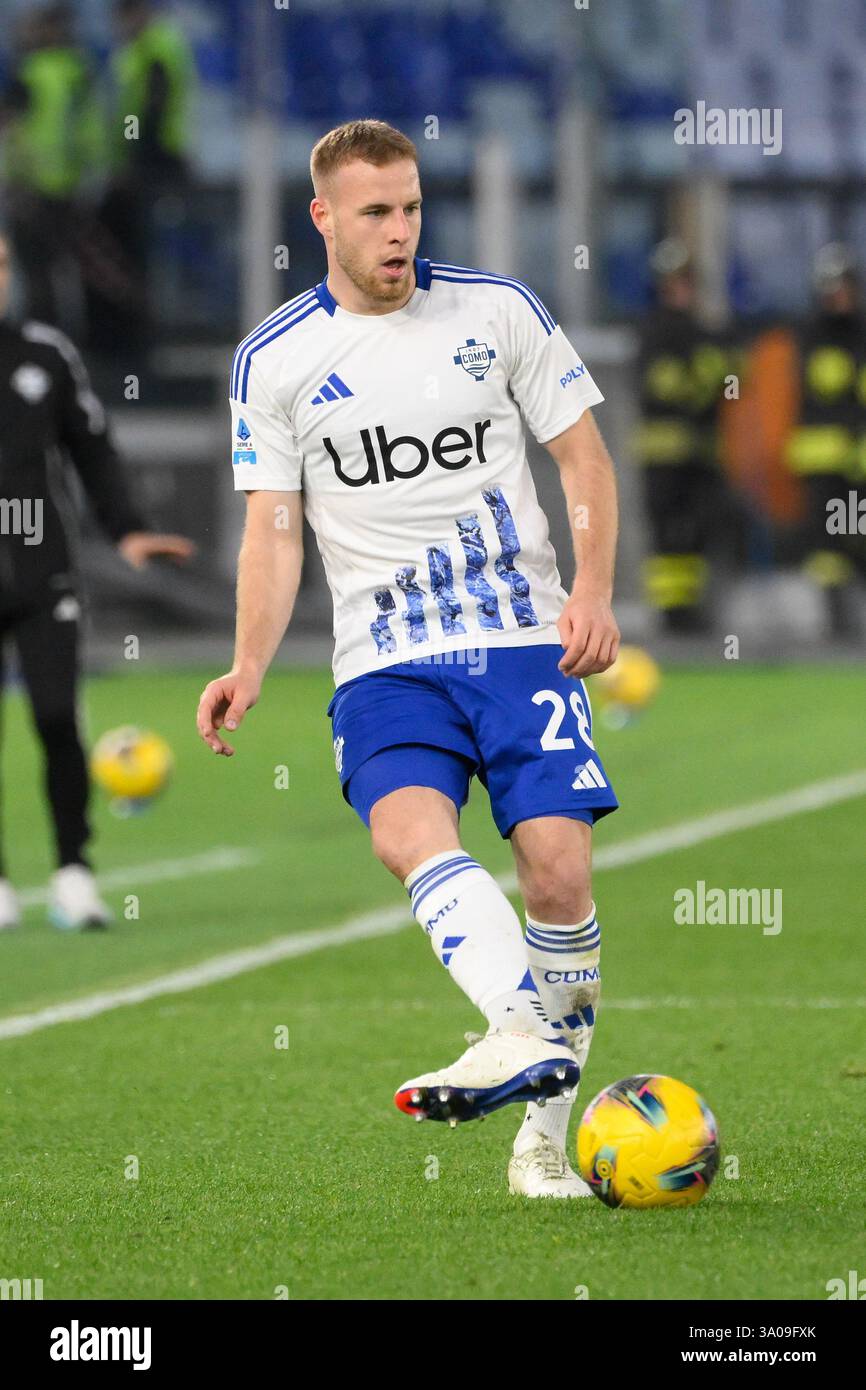 Comoâ??s Ivan Smolcic during the Italian Football Championship League A ...