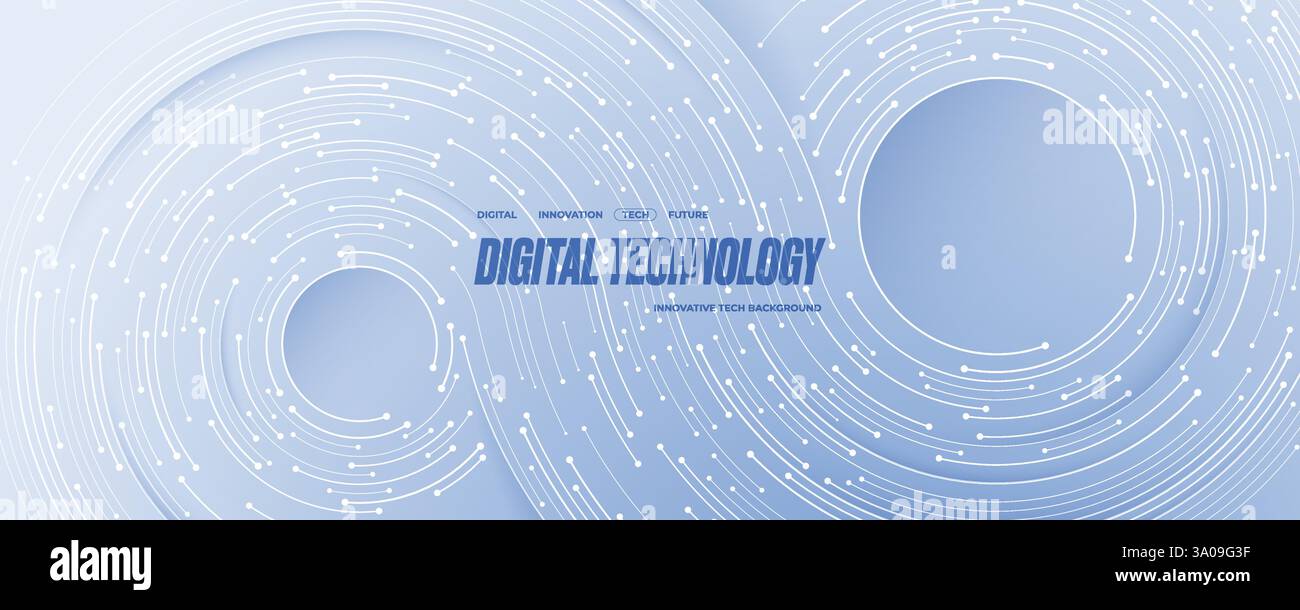 Infinity banner for web presentation. AI concept Stock Vector Image ...