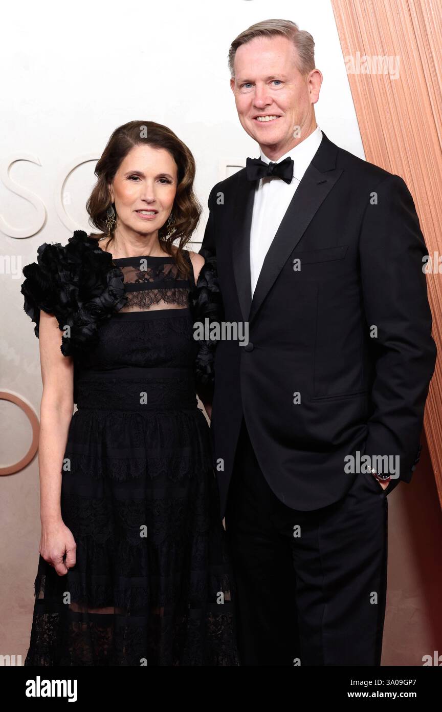 Emily A. Cavanagh und Michael J. Cavanagh bei der Oscar Verleihung 2025 ...