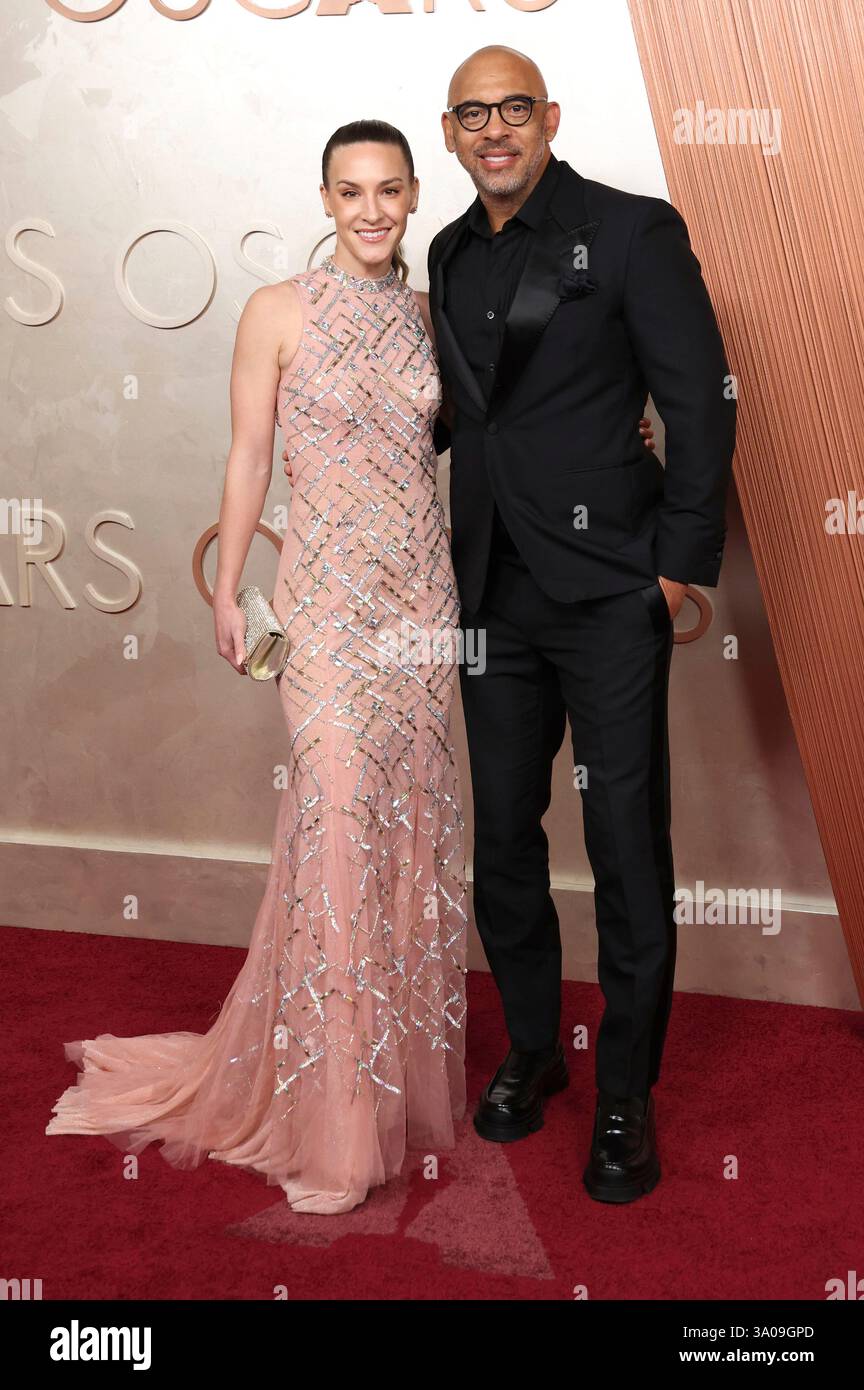 Britt Burton und Harvey Mason jr. bei der Oscar Verleihung 2025 / 97th ...